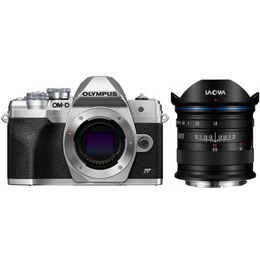 Olympus OM-D E-M10 Mark IV silber +LAOWA 17mm f1,8 - abzgl. 100,00&euro; OM System Fr&uuml;hlings-Cashback