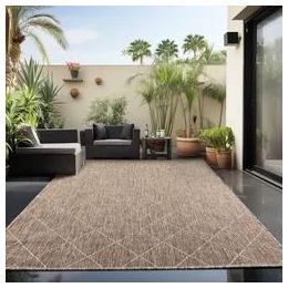 Outdoorteppich Ayyildiz TEPPICHE "ZAGORA 4512", beige, B:120cm H:5mm L:170cm, Polypropylen, Teppiche, Outdoorteppich, L&auml;ufer, Pflegeleicht / Strapazierf&auml;hig / In- und Outdoor geeignet
