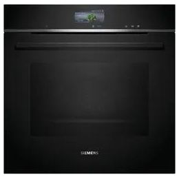 Siemens Pyrolyse Backofen "HR776G1B1", Energieeffizienz: A+ (A+++-D), schwarz, B:59,4cm H:59,5cm T:54,8cm, Back&ouml;fen, Intelligenter Backofen dank Assistent mit Sprachsteuerung