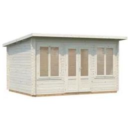 Gartenhaus Palmako "Lisa", beige (naturbelassen), Fu&szlig;boden im Gartenhaus, ohne Dacheindeckung, Massivholz, Gartenh&auml;user, Gartenhaus, 11,5 m2, mit Fu&szlig;boden im Gartenhaus