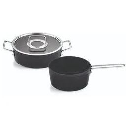 Topf-Set Fissler "Adamant", schwarz, T&ouml;pfe, Made in Germany