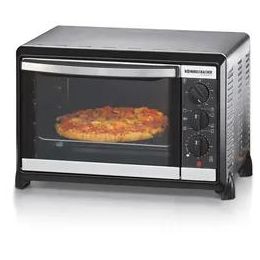 Rommelsbacher Minibackofen "BG 1055/E", silber (silberfarben), B:43cm H:28cm T:33,5cm, Miniback&ouml;fen, Minibackofen