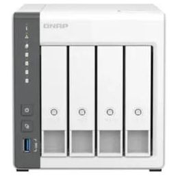 QNAP NAS-Server "TS-433", ohne farbbezeichnung, B:30,6cm H:25,2cm T:31,7cm, NAS-Server, NAS-Server