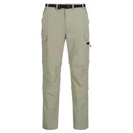 Outdoorhose DEPROC ACTIVE "KENORA Full Stretch Double Zip-Off", Damen, Gr. 36 (S), Normalgr&ouml;&szlig;en, beige (sand), 95% Polyester; 5% Elasthan, Hosen Outdoorhose, auch in Gro&szlig;en Gr&ouml;&szlig;en erh&auml;ltlich