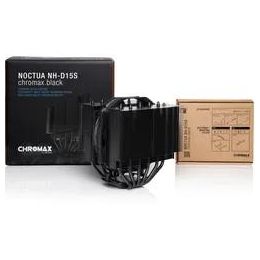 NOCTUA Geh&auml;usel&uuml;fter "NH-D15S CHROMAX.BLACK", schwarz, B:17cm H:24cm T:19cm, Computer-K&uuml;hler
