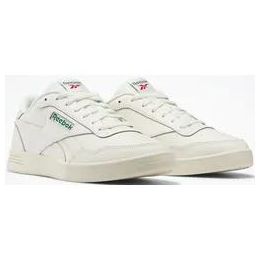 Sneaker Reebok CLASSIC "Reebok COURT ADVANCE", Damen, Gr. 41, wei&szlig; (chalk, drkgrn), Leder, Synthetik, Schuhe Sneaker