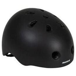 Kinderfahrradhelm Powerslide "Urban" Gr. 58,5, schwarz, Helme, Kinder, 58,5/62 Kopfumfang: 58cm - 62cm