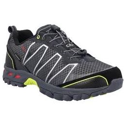 Wanderschuh CMP "ALTAK TRAIL SHOES WP", Herren, Gr. 45, schwarz (antracite, cemento), Synthetik, Schuhe Wanderschuh, wasserdicht