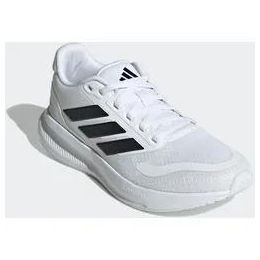 Laufschuh Adidas SPORTSWEAR "RUNFALCON 5", Kinder, Gr. 38, schwarz-wei&szlig; (cloud wei&szlig;, core schwarz, core schwarz), Synthetik, Textil, Schuhe Laufschuh, f&uuml;r Kinder