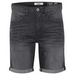 Jeansshorts Blend "Jeansshorts BHLuke", Herren, Gr. XXL, N-Gr, grau (denim dunkelgrau), Obermaterial: 98% Baumwolle CO. 2% Elasthan EL., unifarben, Jeans Jeansshorts