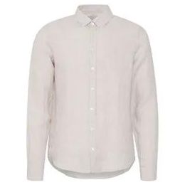 Langarmhemd Casual Friday "Langarmhemd CFAnton", Herren, Gr. XXL, N-Gr, beige (chateau gray), Obermaterial: 100% Leinen LI., Hemden