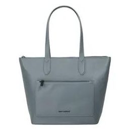 Shopper Betty Barclay, Damen, Gr. B/H/T: 42cm x 30cm x 13cm onesize, blau, Kunstfaser, leicht gl&auml;nzend, unifarben, Taschen Shopper