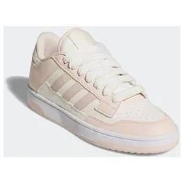 Sneaker Adidas SPORTSWEAR "RAPID COURT LOW", Damen, Gr. 39, rosa (wonder quartz, cloud wei&szlig;, ftwr wei&szlig;), Leder, Synthetik, Schuhe Sneaker