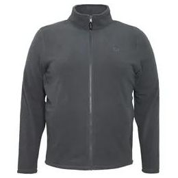Fleecejacke Blend "Fleecejacke BHBFlinne", Herren, Gr. 6XL, grau (iron gate), Obermaterial: 100% Polyester PES., regular fit, Jacken Fleecejacke