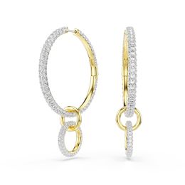 Swarovski Ohrringe Damen Gr&ouml;&szlig;e One Size gold