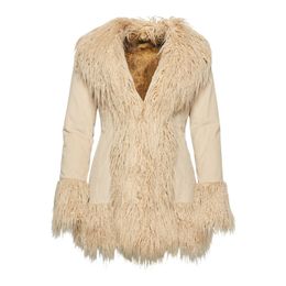 Superdry & Co Wintermantel Damen Gr&ouml;&szlig;e XL sand