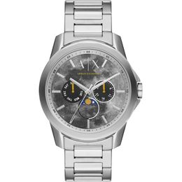 Armani Exchange Analoguhr Herren Gr&ouml;&szlig;e One Size silber