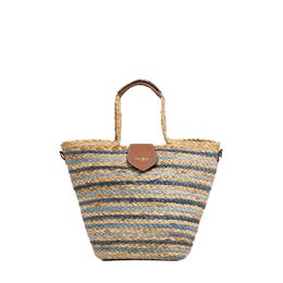 Pepe Jeans Shopper 'Nova' Damen Gr&ouml;&szlig;e One Size beige / blue denim