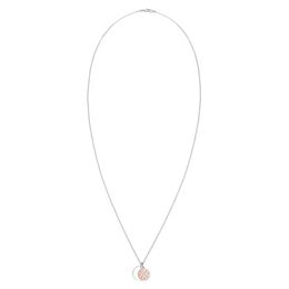 Elli Kette Damen Gr&ouml;&szlig;e 45 rosegold / silber
