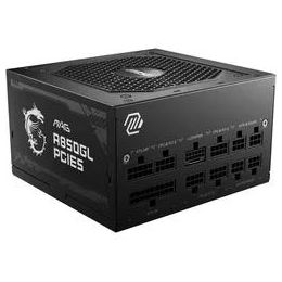 MSI PC-Netzteil "MAG A850GL PCIE5", schwarz, B:15cm H:8,6cm T:14cm, Netzteile