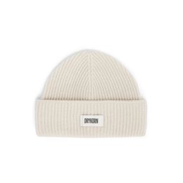 Drykorn Beanie 'Nerea' Damen Gr&ouml;&szlig;e 50/54 creme / schwarz / wei&szlig;