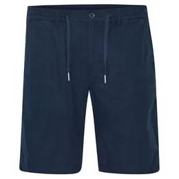 Chinoshorts FQ1924 "Chinoshorts FQBent", Herren, Gr. M, N-Gr, blau (navy blazer), Obermaterial: 55% Baumwolle CO. 45% Leinen LI., Hosen Chinoshorts
