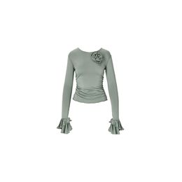 Mandragora Bluse 'Rosalie' Damen Gr&ouml;&szlig;e XS/S khaki