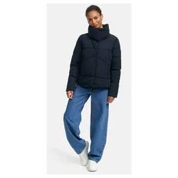 Winterjacke Marikoo "Jalliaa", Damen, Gr. L, blau (navy), Obermaterial: 100% Polyester; Innenseite: 100% Polyester, Jacken Winterjacke, mit sch&ouml;nem Steppdesign