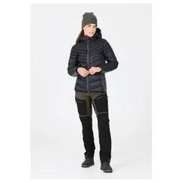 Softshellhose WHISTLER "Kodiak", Damen, Gr. 40, EURO-Gr&ouml;&szlig;en, schwarz (schwarz, gr&uuml;n), 94% Nylon, 6% Elasthan, mehrfarbig, lang, Hosen Softshellhose, mit praktischen Taschen