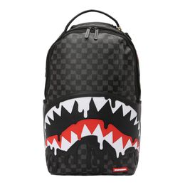 Sprayground Rucksack 'DRIPPING SHARKS IN PARIS' Herren Gr&ouml;&szlig;e One Size grau / rot / schwarz / wei&szlig;