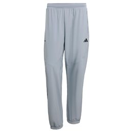 adidas Performance Sporthose 'Essentials' Herren Gr&ouml;&szlig;e S schwarz / silber