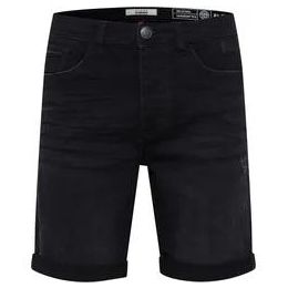 Jeansshorts Blend "Jeansshorts BHMartels", Herren, Gr. M, N-Gr, schwarz (denim schwarz), Obermaterial: 98% Baumwolle CO. 2% Elasthan EL., Jeans Jeansshorts