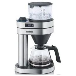 Severin Filterkaffeemaschine "Caf&eacute; Caprice KA 5762", schwarz (edelstahl, geb&uuml;rstet, schwarz), 1 l, 8, Kaffeemaschinen