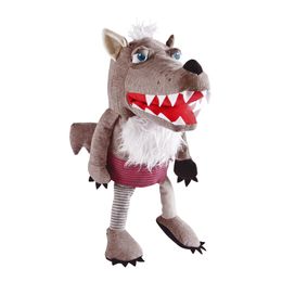 Haba Handpuppe ' Wolf Grisbert, 37 cm ' Gr&ouml;&szlig;e S/XXL grau