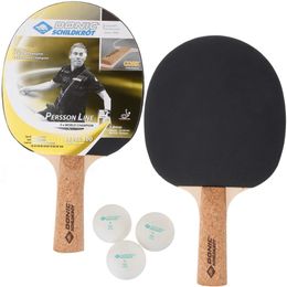 Donic Schildkr&ouml;t Donic-schildkr&ouml;t Racket 'Persson 500' male Red, Black size Onesize
