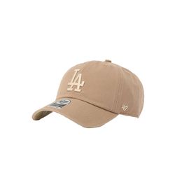 47 Brand Cap 'Los Angeles Dodgers Clean Up' Herren Gr&ouml;&szlig;e 54/64 beige