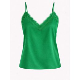 Worldclassca Top 'Spaghetti Lace Trim Top' female Green size XS/M
