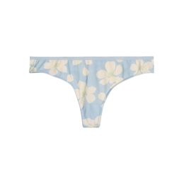 Marc O'Polo Marc O'polo String ' Poetic Bloom ' Damen Gr&ouml;&szlig;e XS creme / hellblau