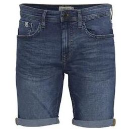 Jeansshorts 11 Project "Shorts PRNias", Herren, Gr. L, N-Gr, blau (denim middle blau), Obermaterial: 98% Baumwolle CO. 2% Elasthan EL., Jeans Jeansshorts
