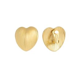 Cala Rose Earrings 'GLOW HEART' female Gold size One Size