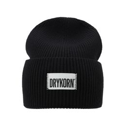 Drykorn M&uuml;tze 'Loah' Damen Gr&ouml;&szlig;e 55/60 schwarz / offwhite