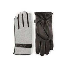 JOOP! Fingerhandschuhe Herren Gr&ouml;&szlig;e M grau / schwarz