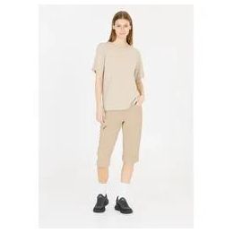 Outdoorhose WHISTLER "SHANNIE", Damen, Gr. 42, EURO-Gr&ouml;&szlig;en, beige (sand), 94% Nylon, 6% Elasthan, unifarben, kurz, Hosen Outdoorhose, mit QUICK DRY Technologie