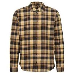 Langarmhemd Blend "Langarmhemd BHShirt", Herren, Gr. XXL, N-Gr, schwarz, Obermaterial: 100% Baumwolle CO., Hemden