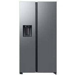 Samsung Side-by-Side "RS70F66KBTEF", Energieeffizienz: B (A-G), silber (edelstahl look), B:91,2cm H:178cm T:72,6cm, K&uuml;hlschr&auml;nke, Eis- und Wasserspender, Al Energy Mode, No Frost+