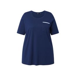 Ulla Popken Shirt Damen Gr&ouml;&szlig;e L/XL blau / dunkelblau