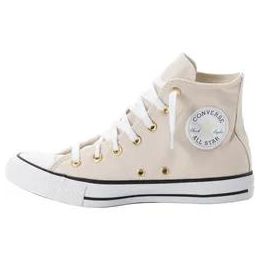 Sneaker Converse "CHUCK TAYLOR ALL STAR PEACHED CANVAS", Herren, Gr. 43, wei&szlig; (light dune, wei&szlig;, gold), Textil, Schuhe Sneaker