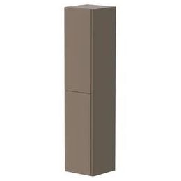 Hochschrank Welltime "Cosmos", braun, B:35cm H:160cm T:35cm, FSC-zertifizierter Holzwerkstoff, Schr&auml;nke, Hochschrank, mit Soft-Close Funktion, Breite 35 cm, H&ouml;he 160 cm, FSC
