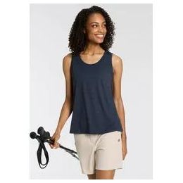 Tanktop Killtec "KOS 41 WMN TP", Damen, Gr. 52, blau (nachtblau), Obermaterial: 93% Polyester, 7% Elasthan, Tops Tanktop, f&uuml;r sommerliche Aktivit&auml;ten und Wandern, schnelltrocknendes Material