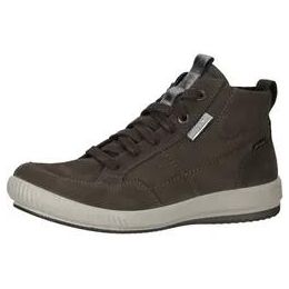 Sneaker Legero "Legero Sneaker Nubukleder", Damen, Gr. 42,5, grau, Nubukleder, Schuhe Sneaker